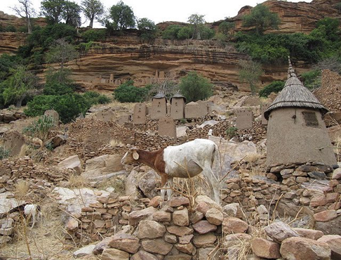 Cosas de Cádiz: Acantilados de Bandiagara y el pueblo Dogón.